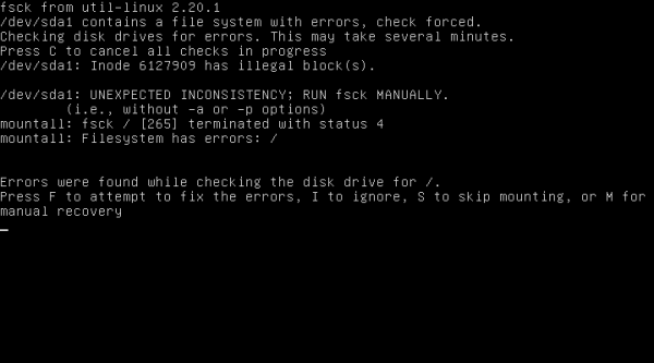 Ubuntu fsck [fl8 Wiki]